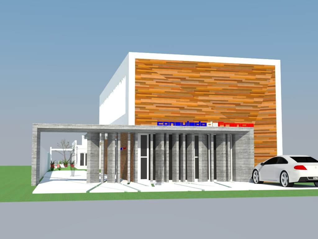 Oficina Consular de Francia - Joison Pedrazzoli - Estudio de Arquitectura